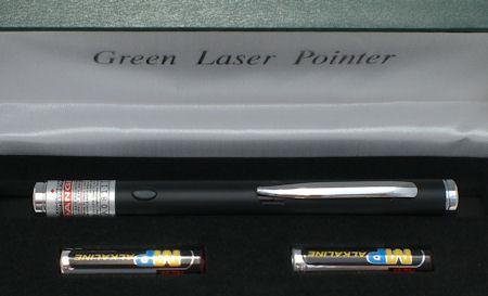 Green laser pointer